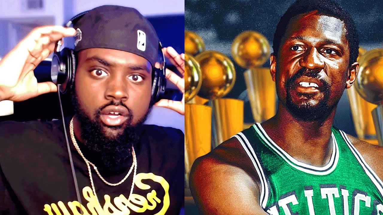 11 RINGS!!! REACTING to BILL RUSSELL HIGHLIGHTS - YouTube