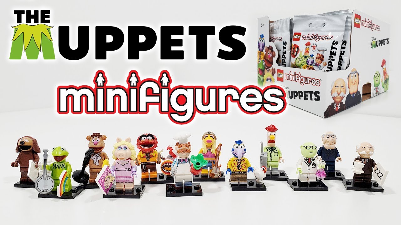 LEGO CMF Review: 71033 The Muppets - ALL 12 Minifigures! (2022 Series ...