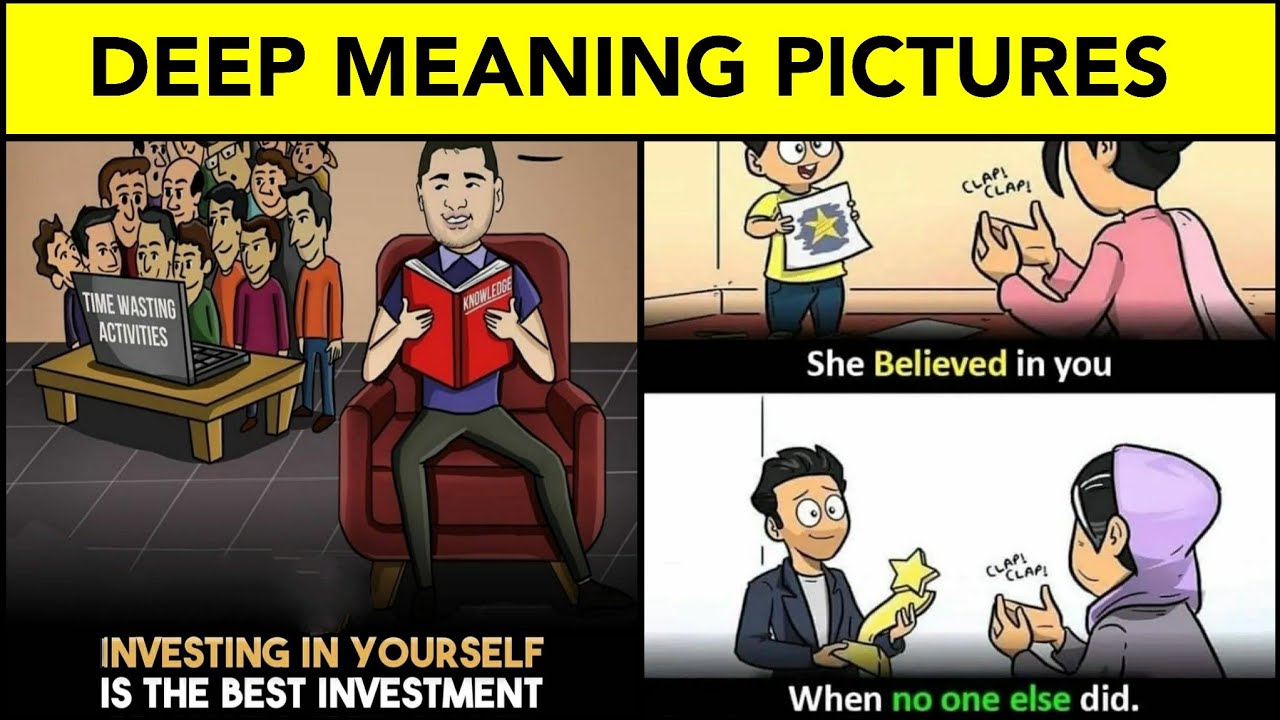 One picture million words | Motivational pictures with deep meaning 🤗 ...
