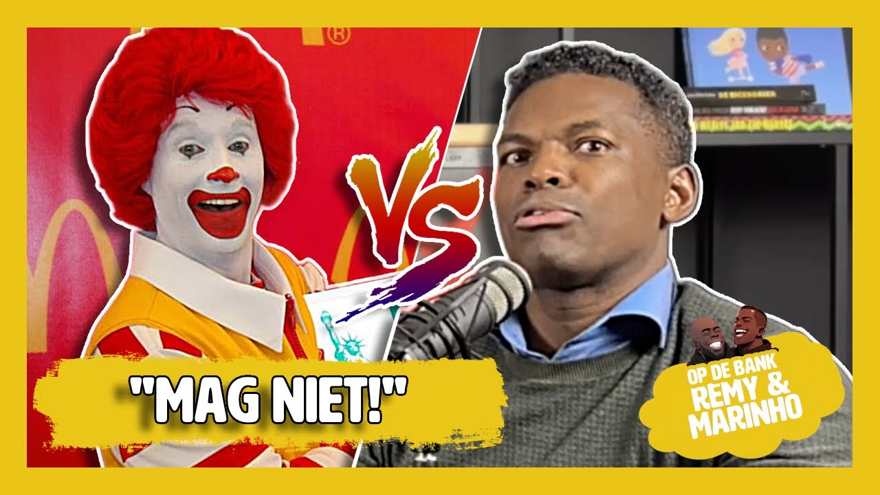 REMY BONJASKY VS MCDONALDS | OP DE BANK - YouTube