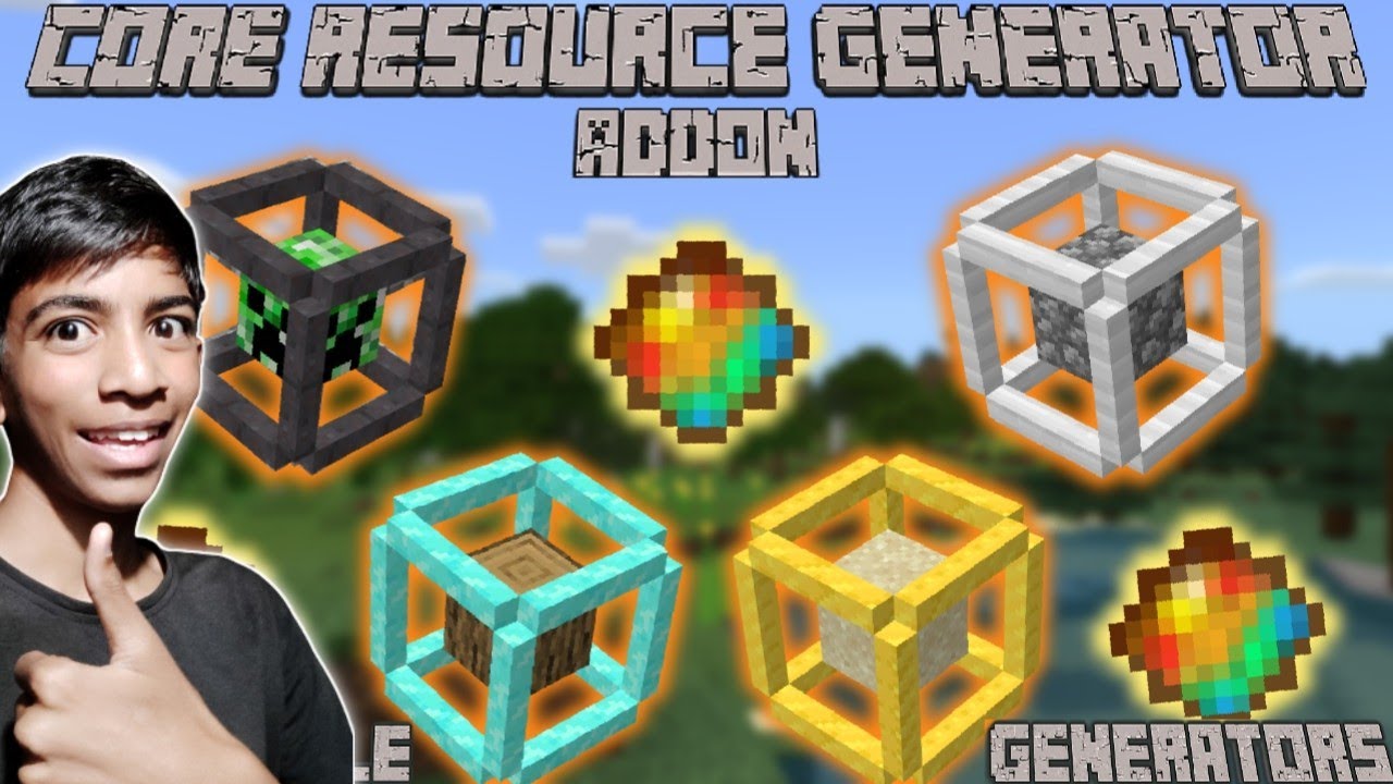how to download Minecraft resource generator mod | resource generator ...