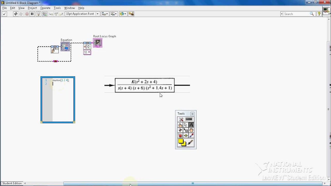 LabVIEW Tutorial #12: Example VI Root locus (Part 2/2) - YouTube