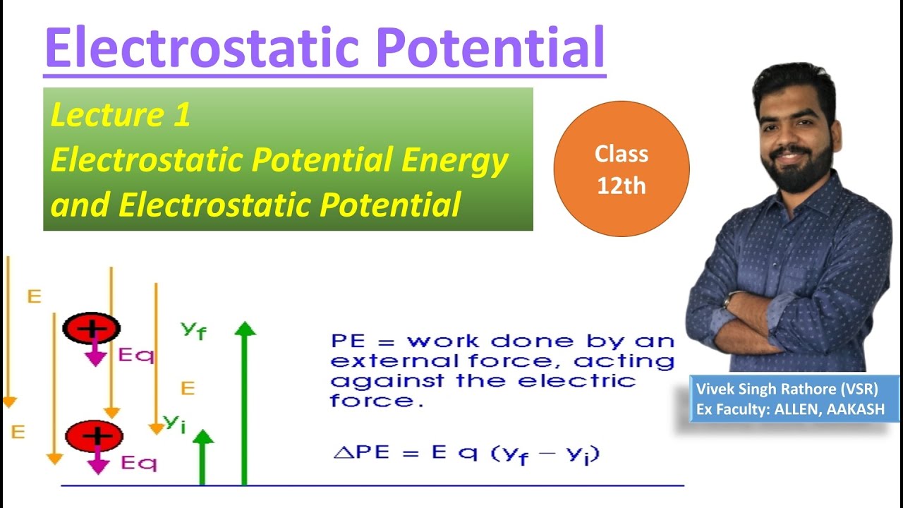 Lecture - 01 | Electrostatic Potential and Electrostatic Potential ...