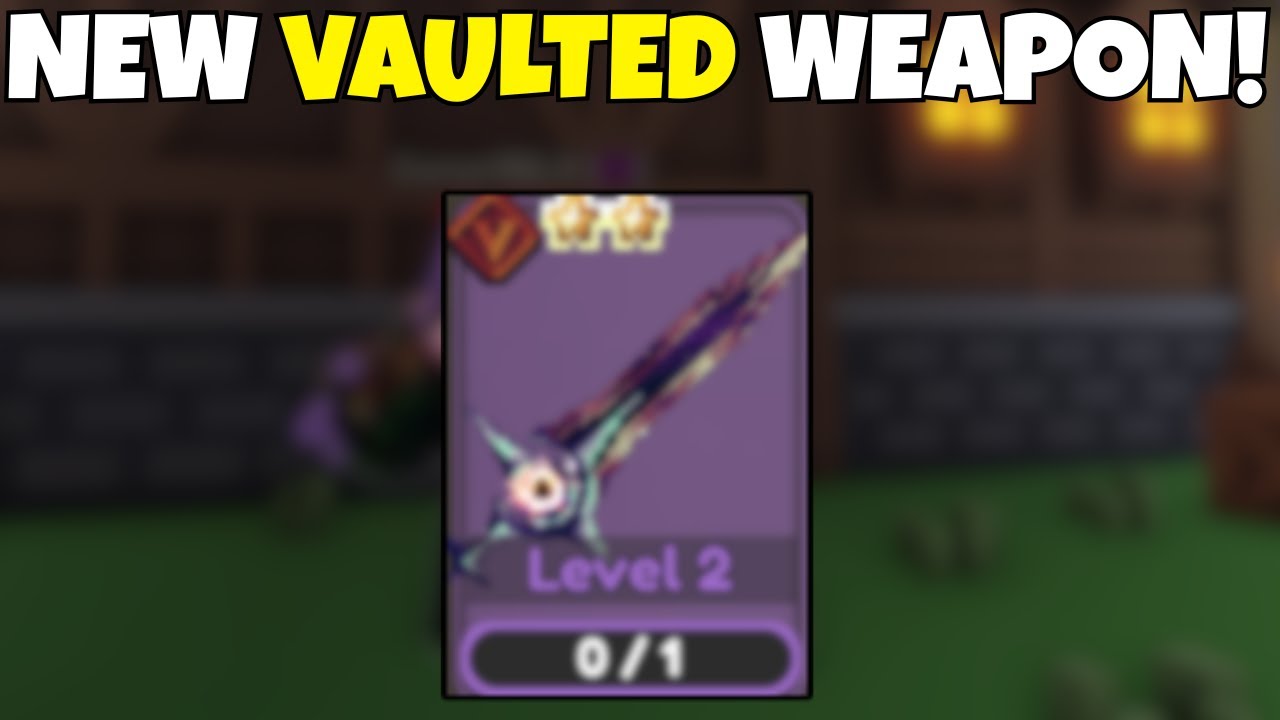 The New VAULTED WEAPON Is INSANE In Pixel Blade! - YouTube