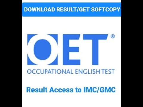 Allow IMC/GMC to verify ur OET | open OET result access | Download OET ...