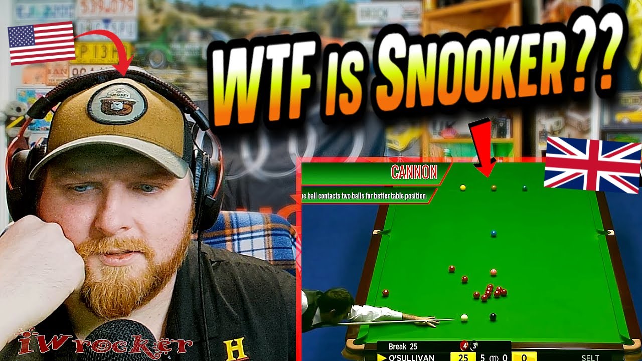 American Learns The Rules of Snooker - Explained - YouTube