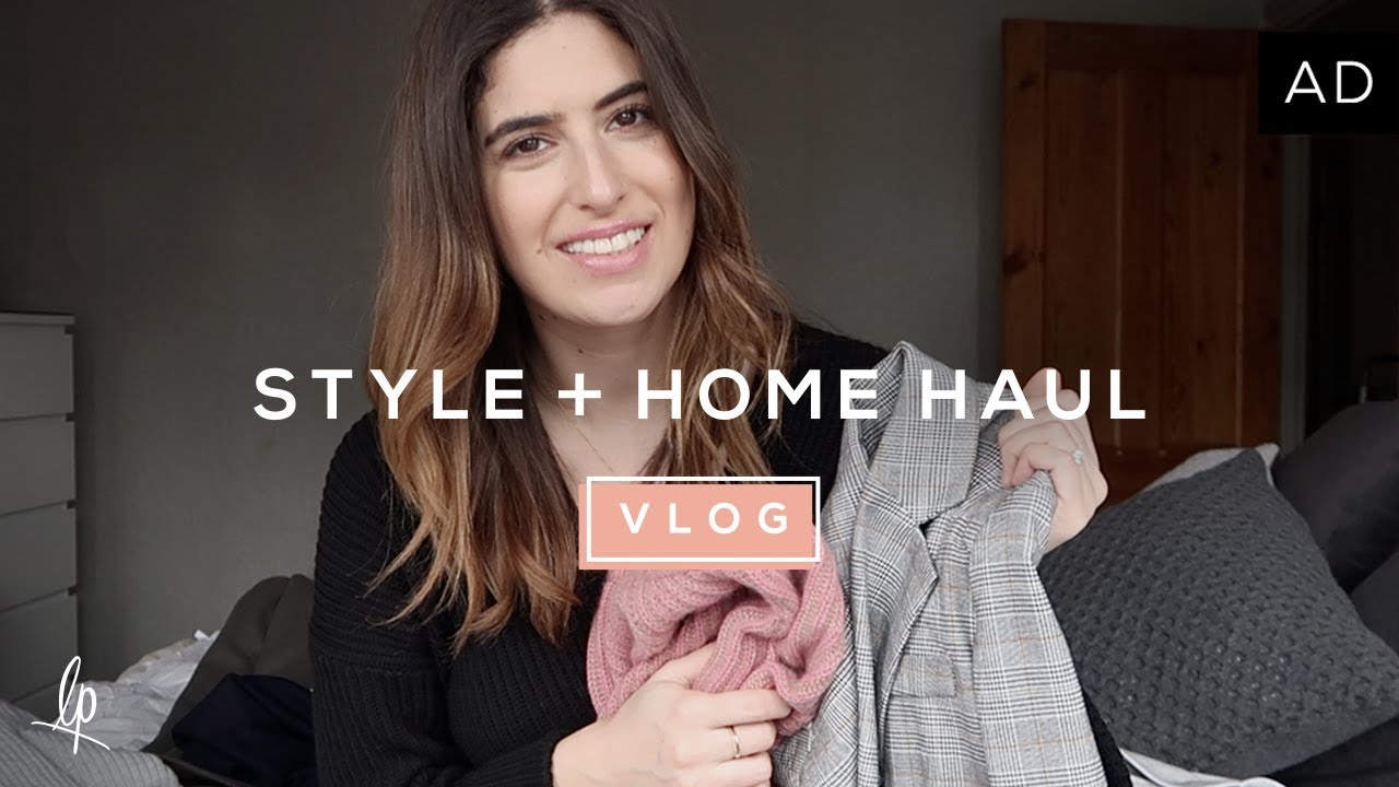 STYLE & HOME HAUL | Lily Pebbles Vlog - YouTube