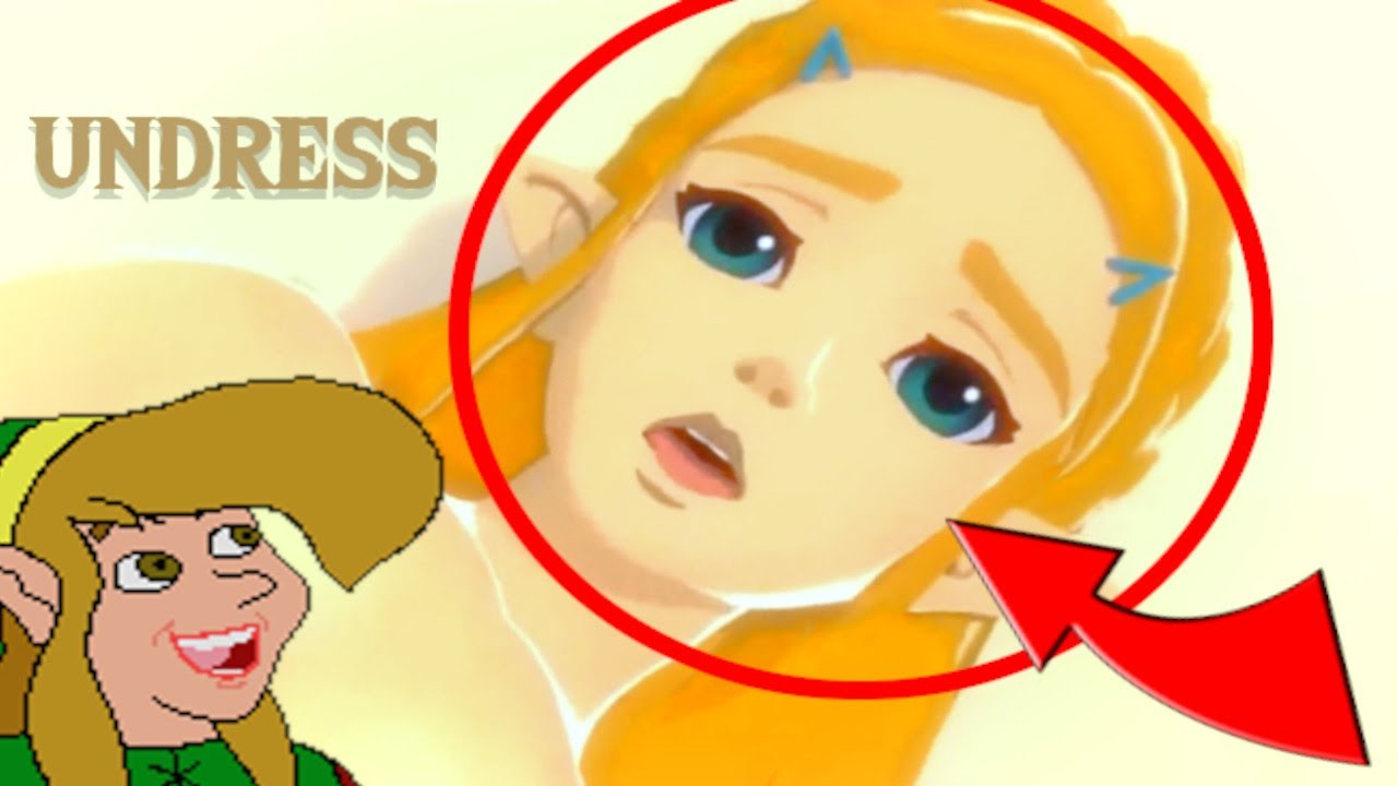How to undress Zelda in breath of the wild - YouTube