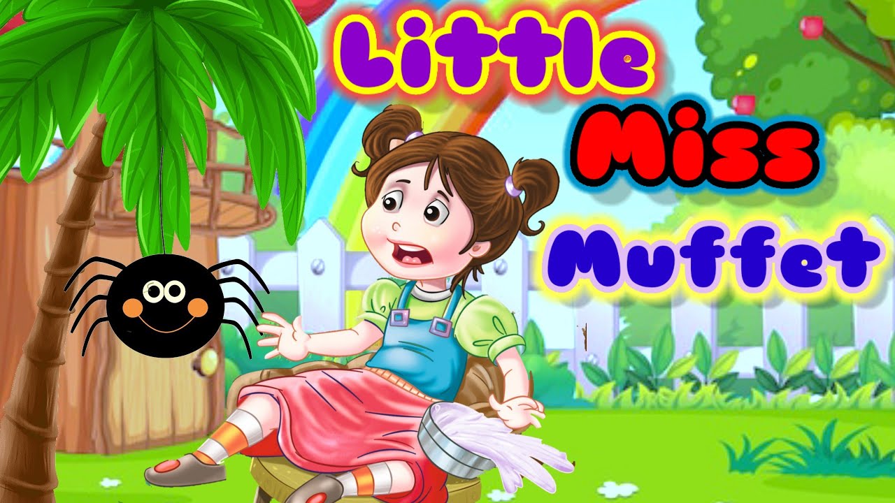 Little Miss Muffet| Rhymes & Kids Songs| little miss muffet| English ...