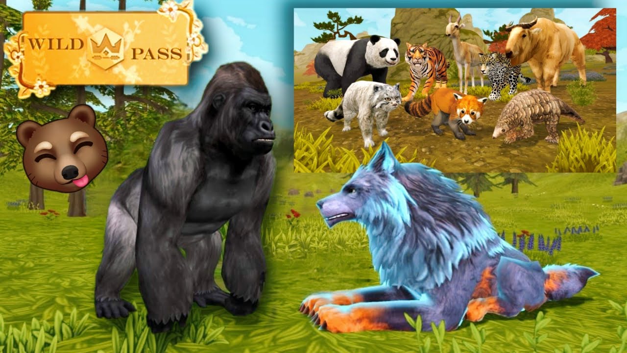 WildCraft: NEW UPDATE | WildPASS is here! | Playable GORILLA ...