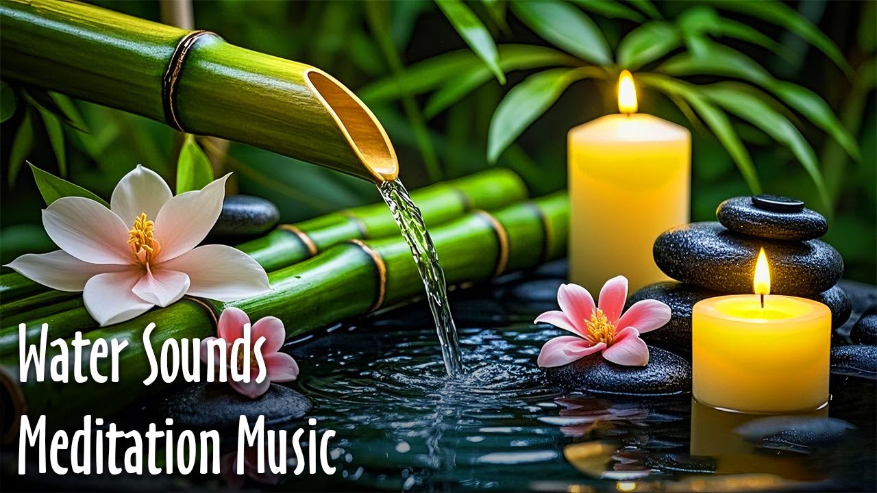 Healing Water Sounds & Meditation Music | The Secret to Deep Sleep ...