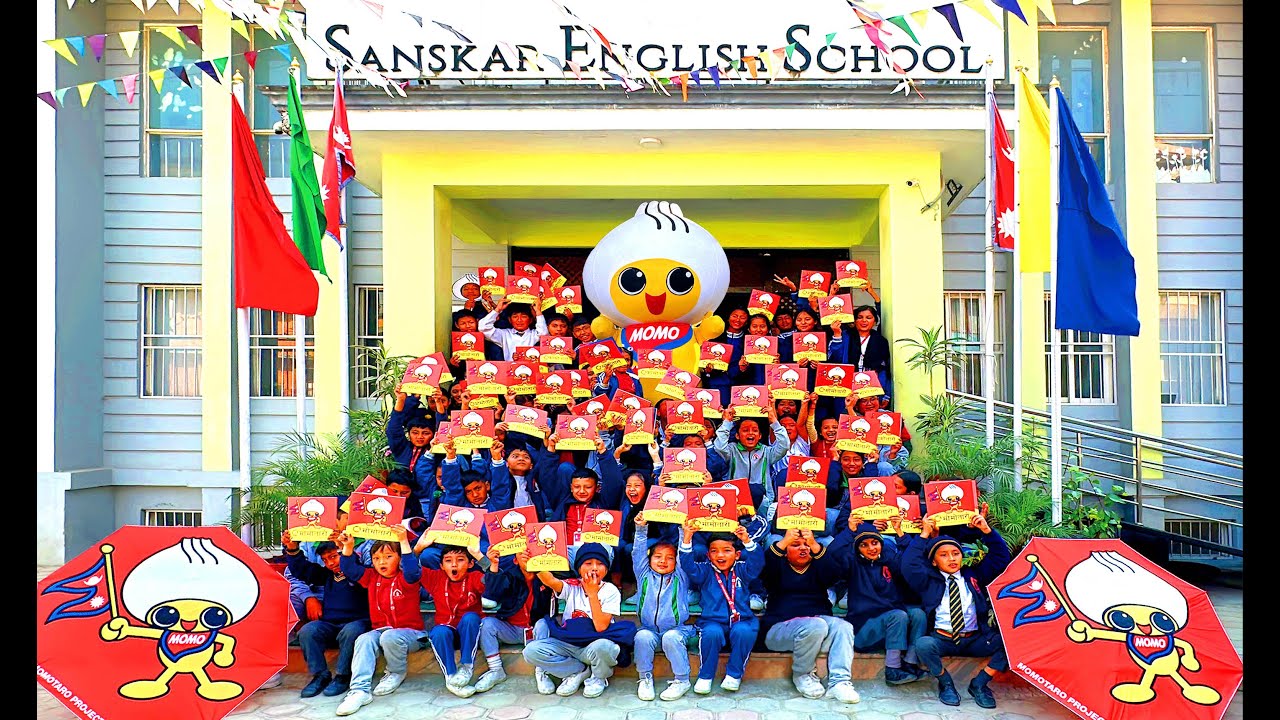 MOMOTARO SONG／NEPAL Sanraku School - YouTube