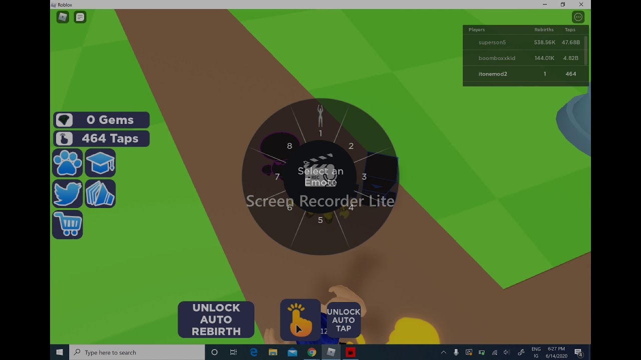 Playing tapping simulator!!! (Roblox) - YouTube