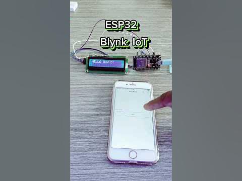 Hello World with ESP32 using LCD I2C & Blynk 2.0 #electronics #esp32 #electrical - YouTube