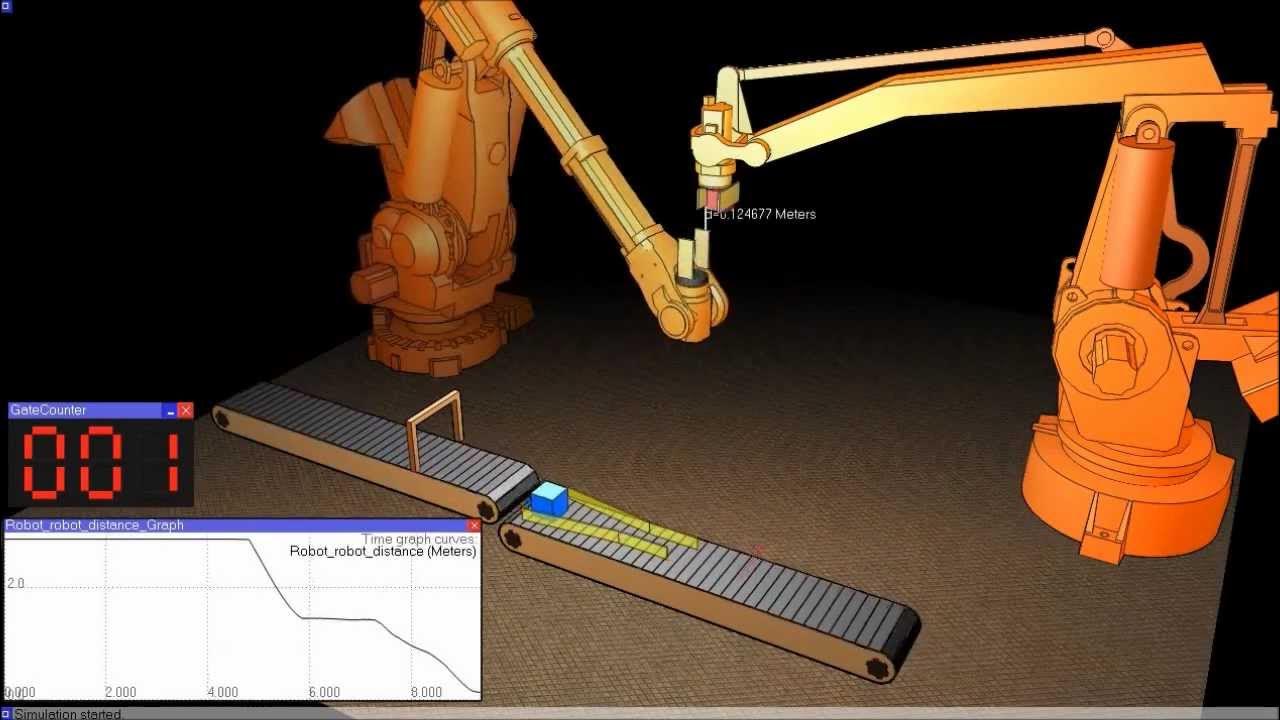 Robot Simulator: V-REP Demo Video December 2011 - YouTube
