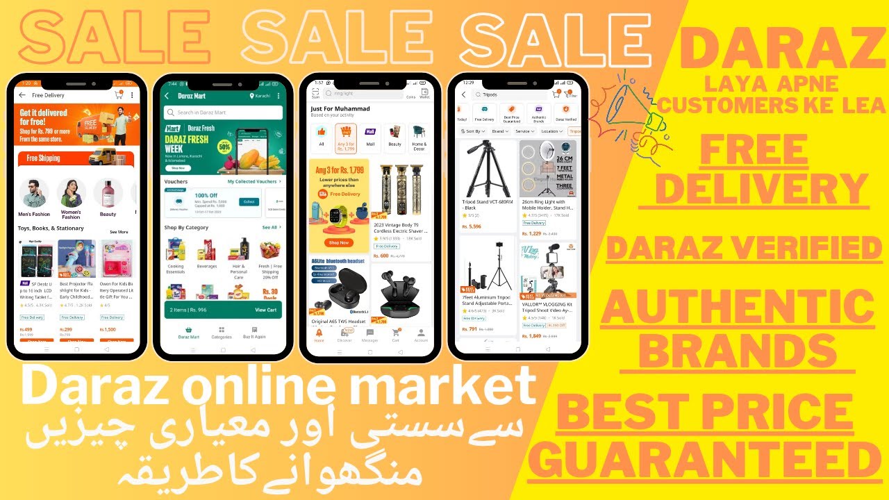 Daraz Online Shopping Guide For Everyone | Daraz For Beginners #daraz # ...