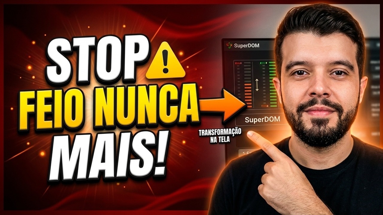 Configurei o STOP no SuperDOM e Parei de Perder Dinheiro no Day Trade ...