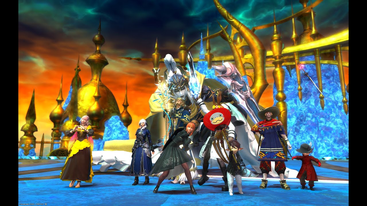 FFXIV Chaotic Alliance Raid Day 2 (for us)!! - YouTube