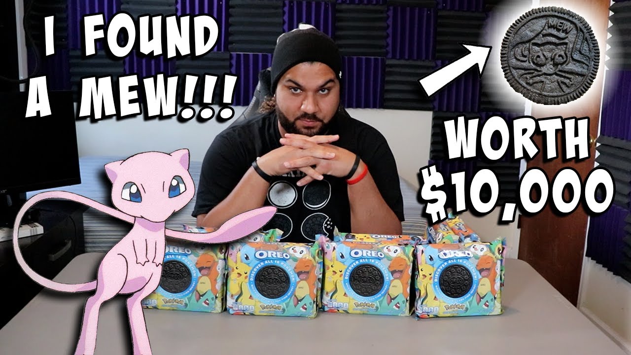 I FOUND THE RAREST POKEMON OREO!!! | Pokémon Oreo Rarity Stats (Oreo ...