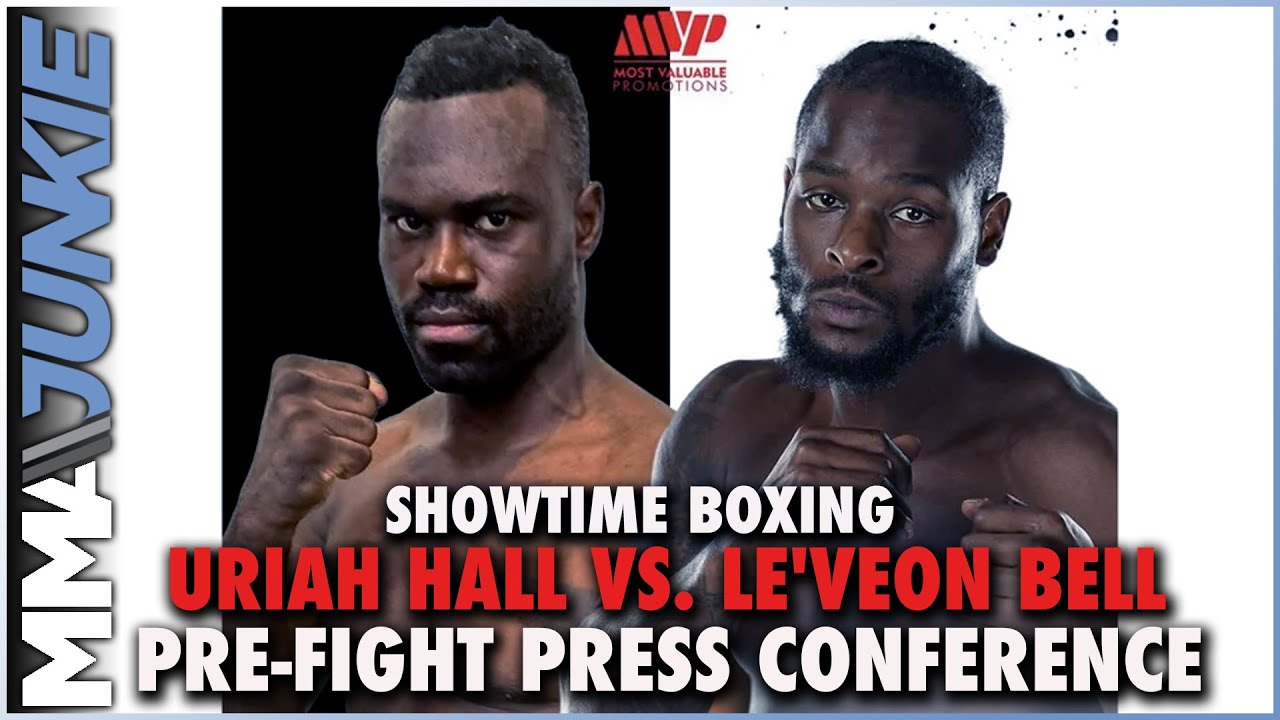 Uriah Hall, Le'Veon Bell Preview Showtime Boxing Match | Full Press Conference - YouTube