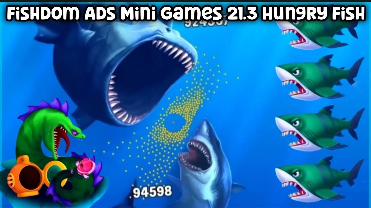Fishdom Ads, Mini Aquarium Help the Fish | Hungry Fish New Update 312 ...