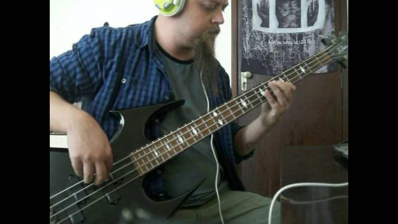 Entombed - Chief Rebel Angel (bass cover) - YouTube