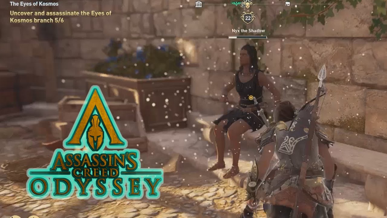 Assassin's Creed Odyssey NYX THE SHADOW EYES OF KOSMOS CULTIST - YouTube