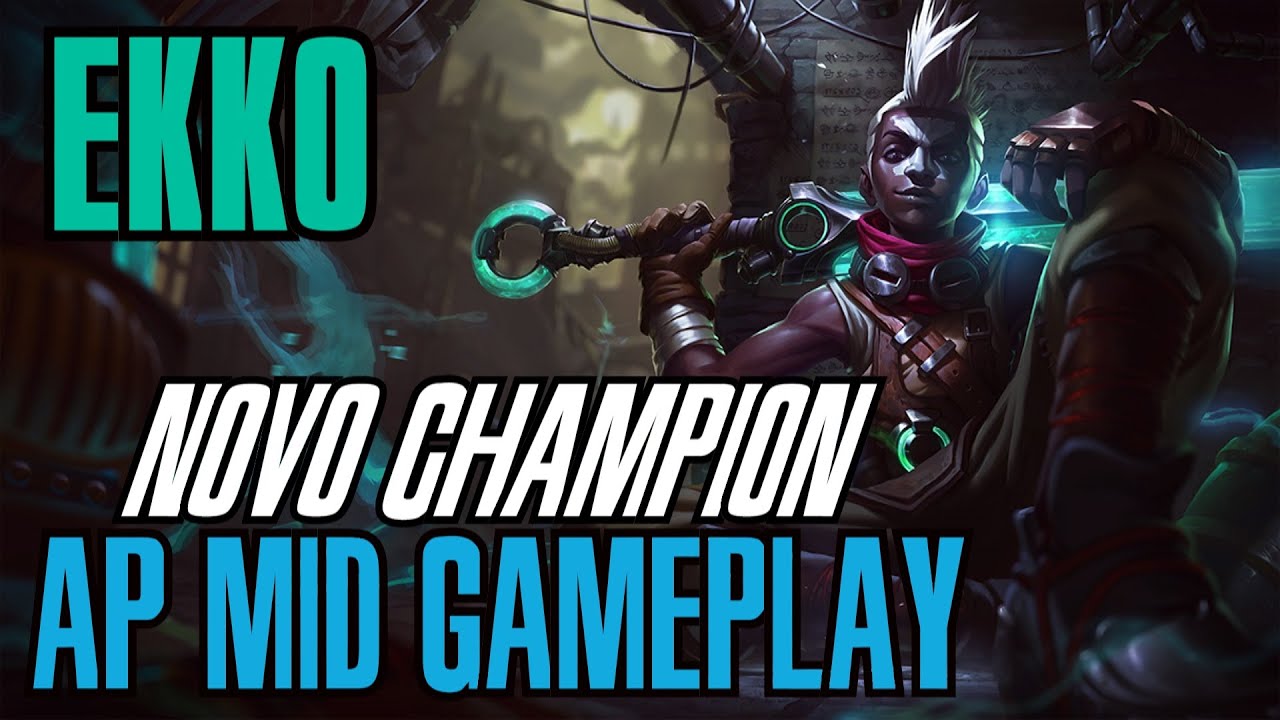 League of Legends - Ekko New Champion Mid Gameplay [PT-BR] - YouTube