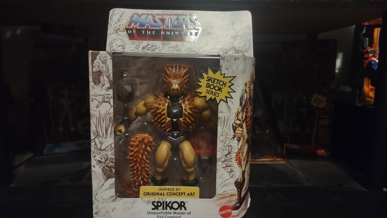 Unboxing and Review of The Masters of the Universe Origins Sketch Book ...
