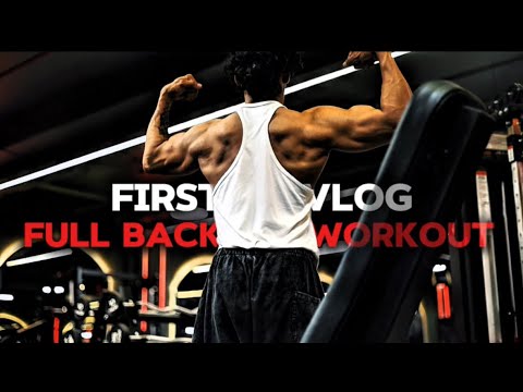 VLOG 1 | BACK WORKOUT - YouTube