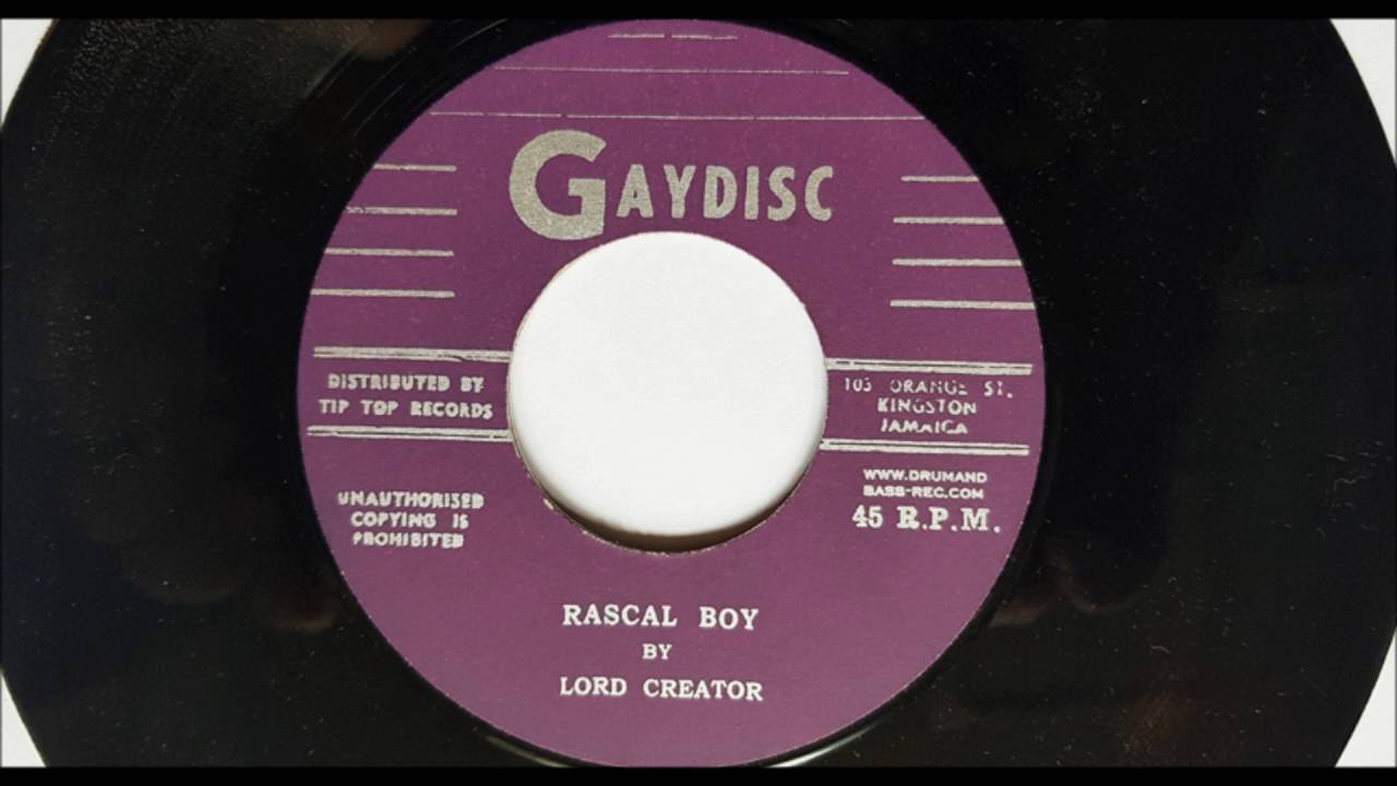 Lord Creator Rascal Boy - YouTube