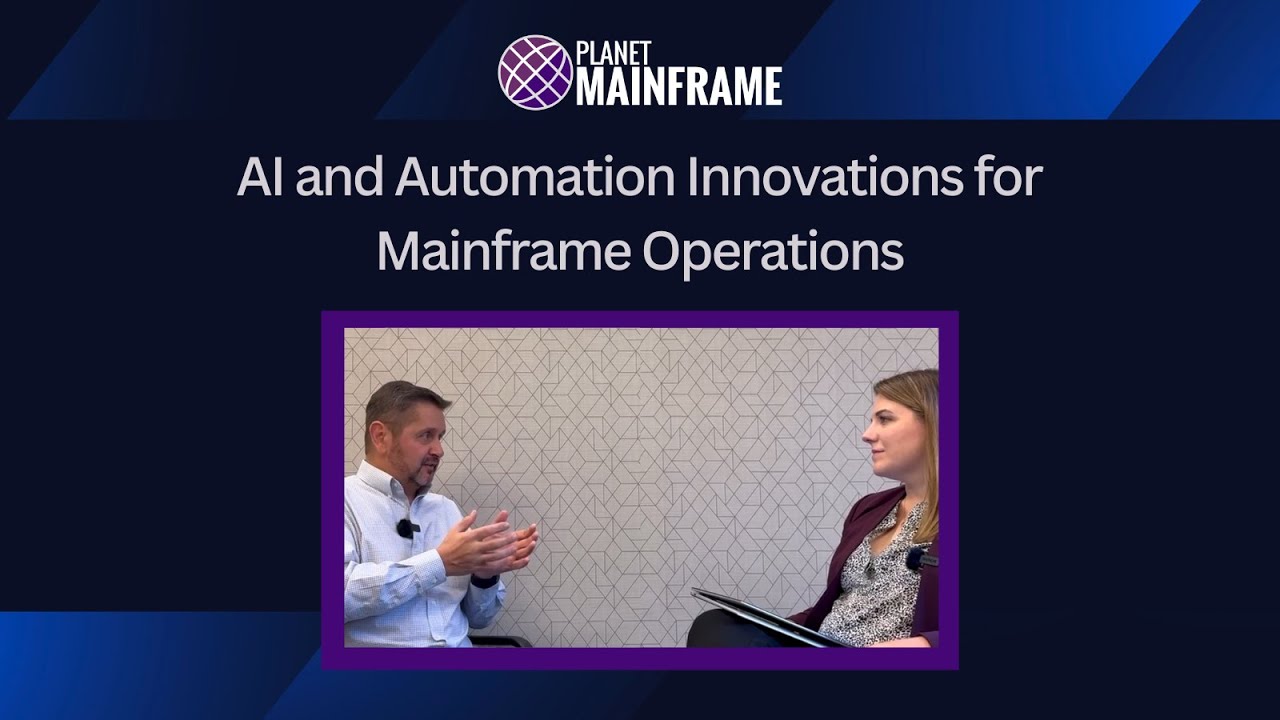 AI and Automation Innovations for Mainframe Operation - YouTube