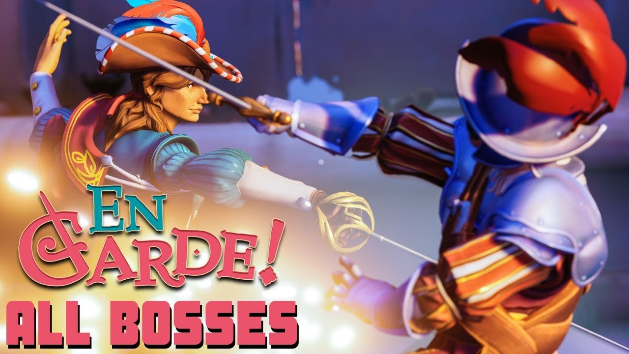 En Garde! | ALL BOSSES with Cutscenes + Ending - YouTube