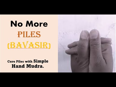 Hand Mudra for Piles (Bawasir)/ Fisher/Hemmorrhoids #handmudras #piles ...