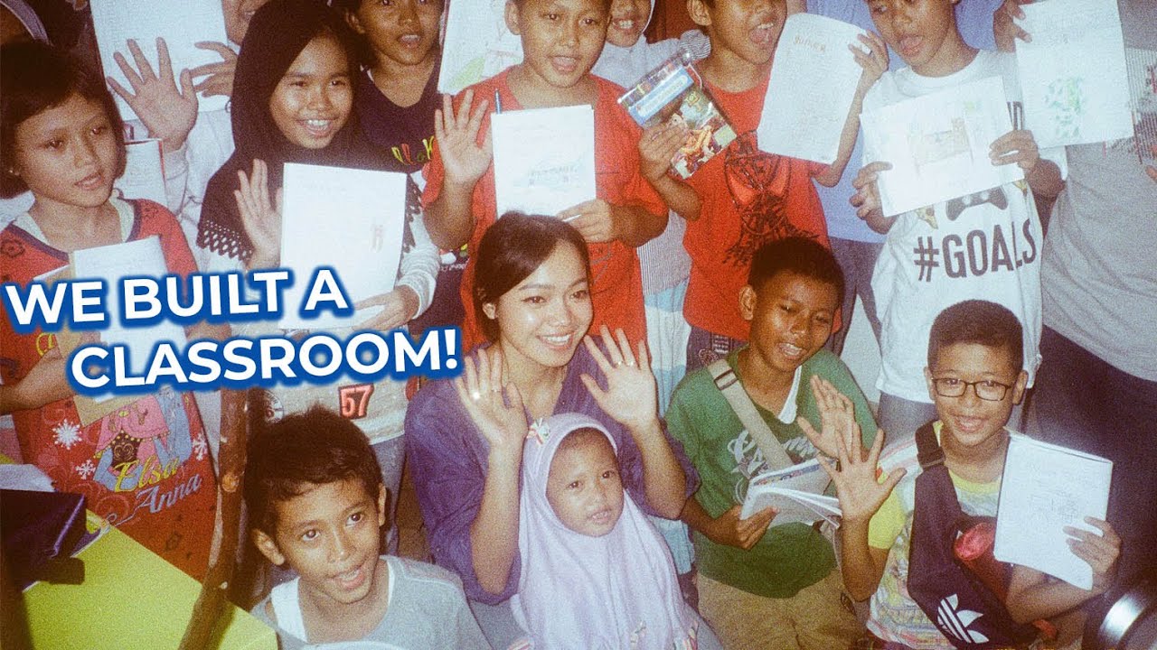 WE BUILT A CLASSROOM FOR STREET CHILDREN! - YouTube