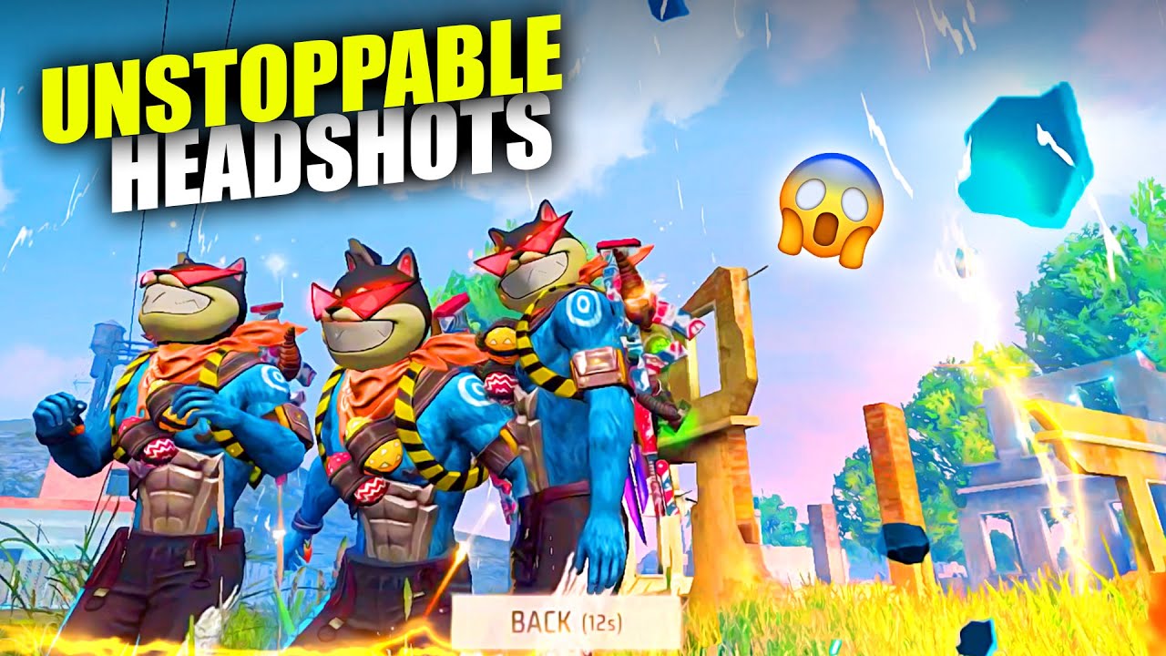 Free Fire Unstoppable PK GAMERS Headshot Gameplay || Free Fire Free ...