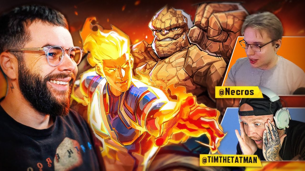 MARVEL RIVALS STREAMERS vs GAME DEVS (ft. Necros & TimTheTatman) - YouTube