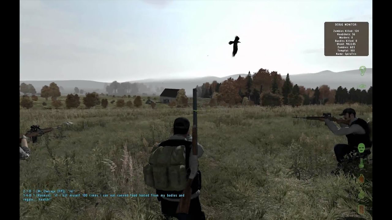 Arma 2 DayZ mod - bird mode - YouTube