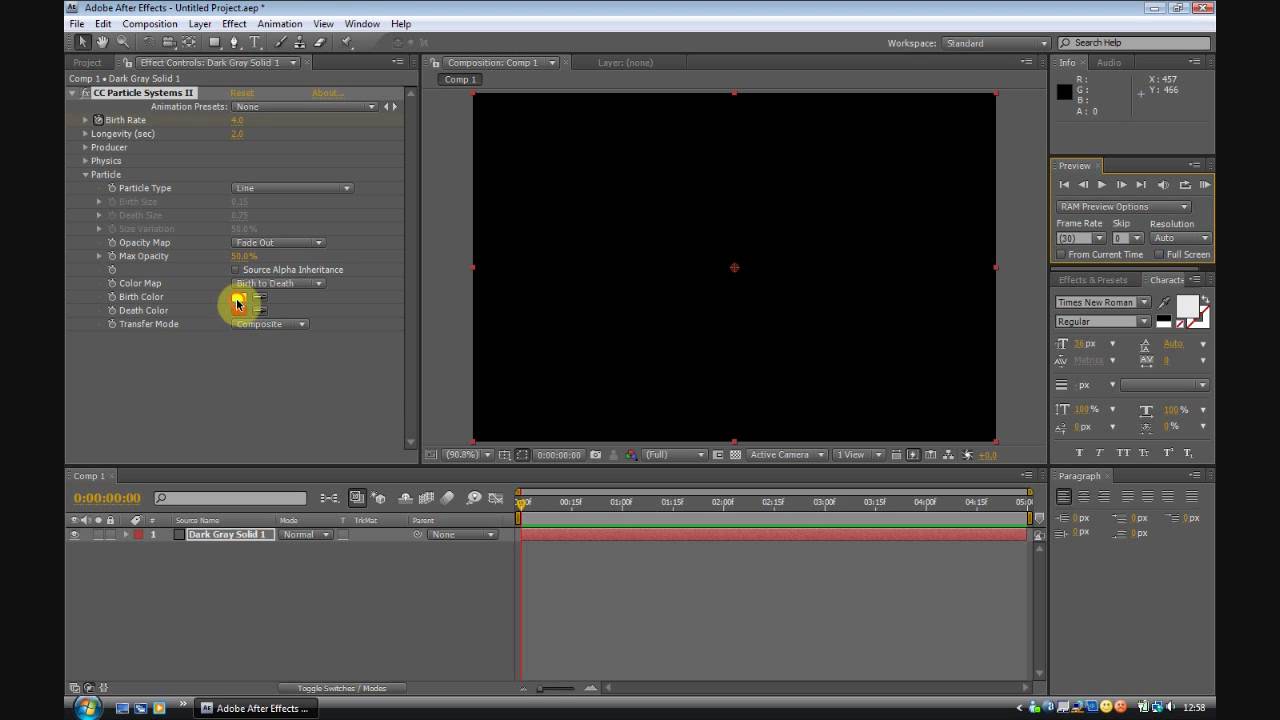 Fireworks in Adobe After Effects Tutorial - YouTube