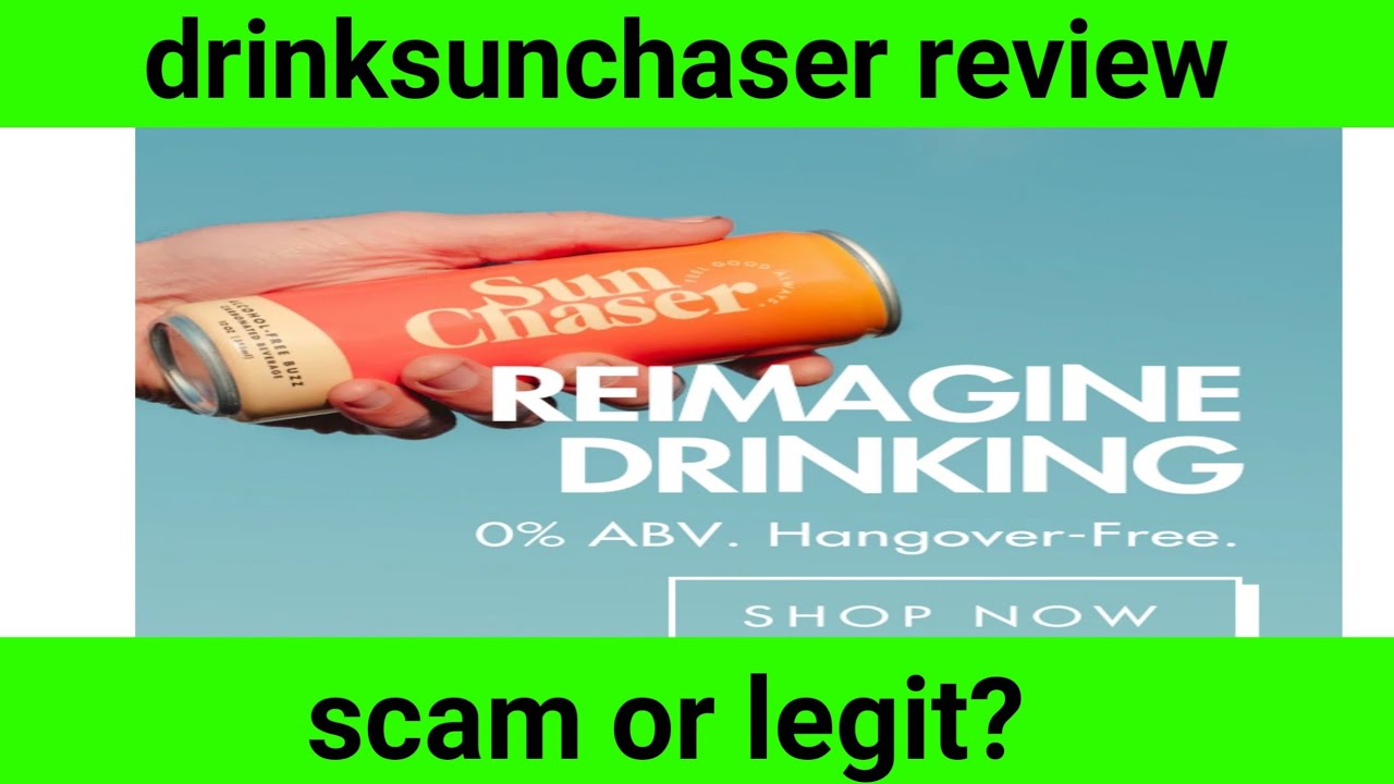 sunchaser drink review//scam or legit? - YouTube
