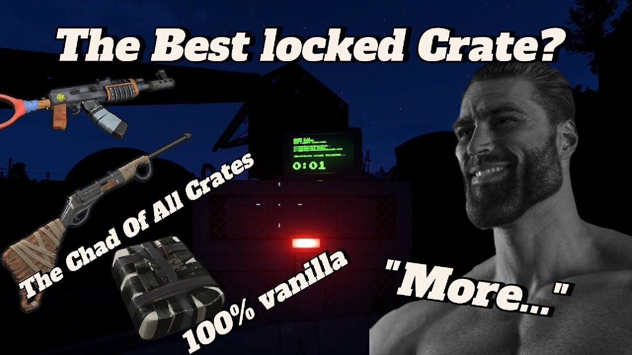 Rust The BEST Locked Crate?! Ak Bolt Action Rifle And MORE! - YouTube