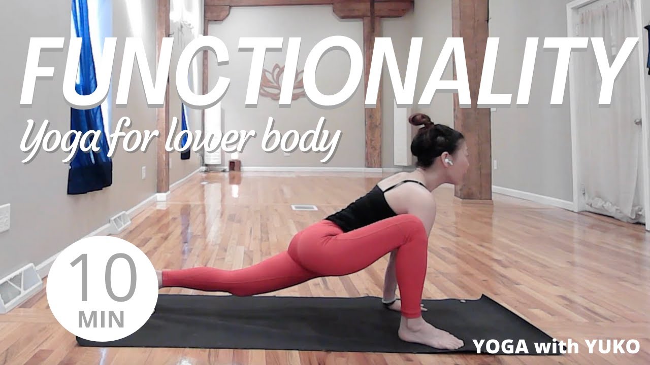 Yoga for Lower Body | Stretch & Strengthen Legs | YOGA with YUKO - YouTube