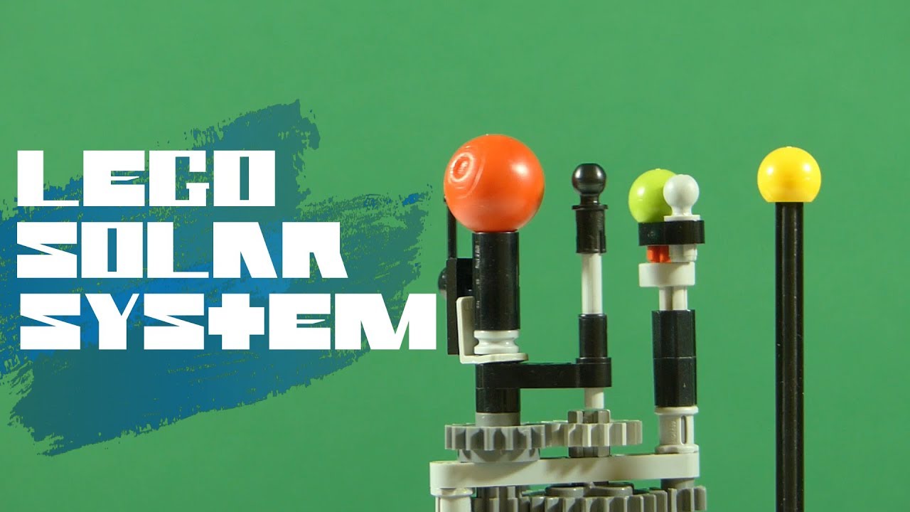 LEGO Technic Solar System Sun - Mars - YouTube