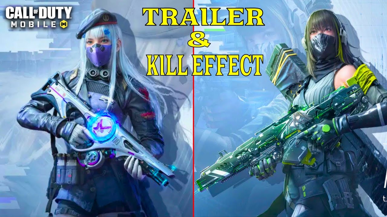 Legendary M4 & ICR-1 Draw Trailer & Kill Effect in COD Mobile | New ...