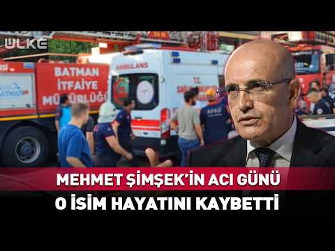 Bakan Mehmet Şimşek'in Acı Günü! O İsim Hayatını Kaybetti...