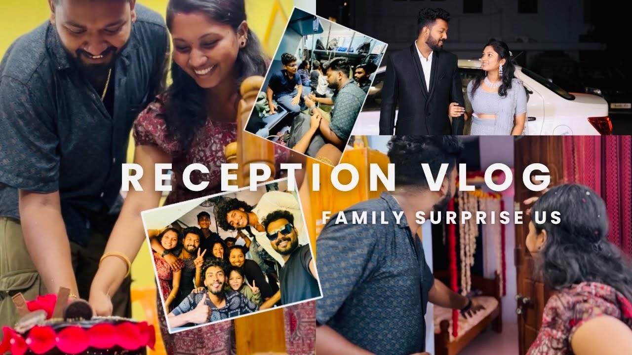 FAMILY SURPRISE US🥹 Reception Vlog ️ - YouTube