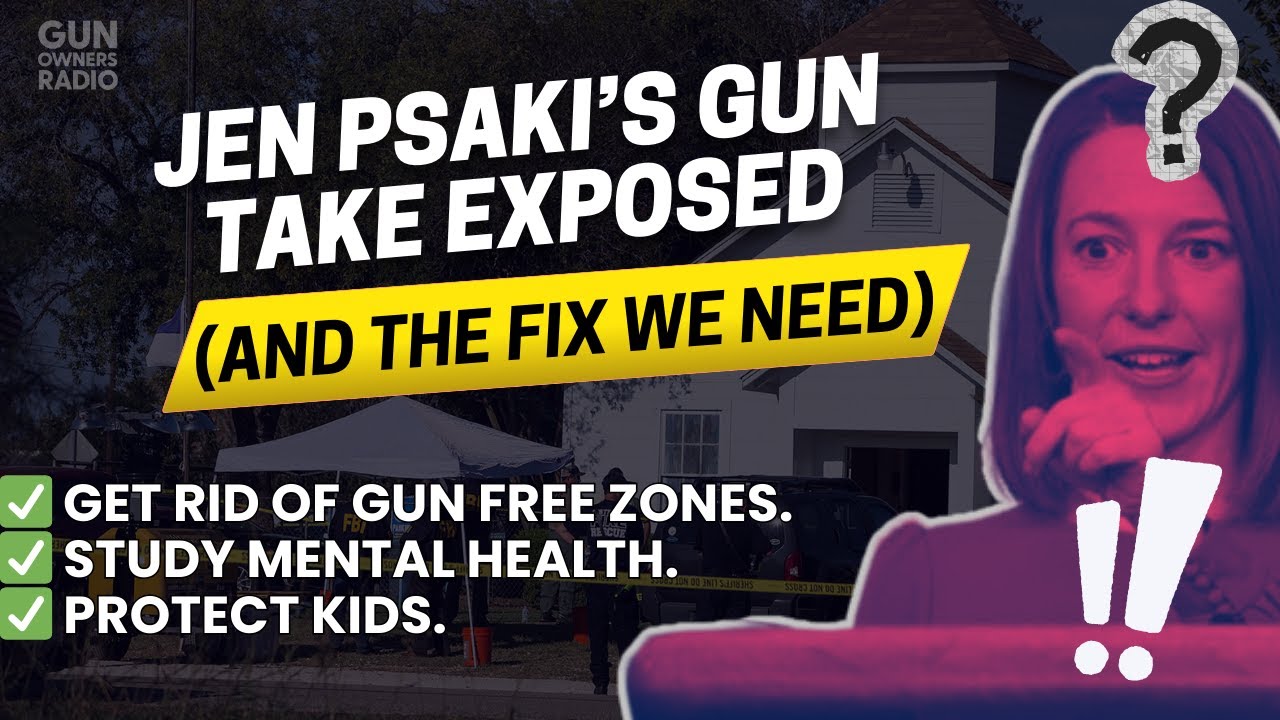 Jen Psaki’s Gun Take EXPOSED (And the Fix We Need) - YouTube