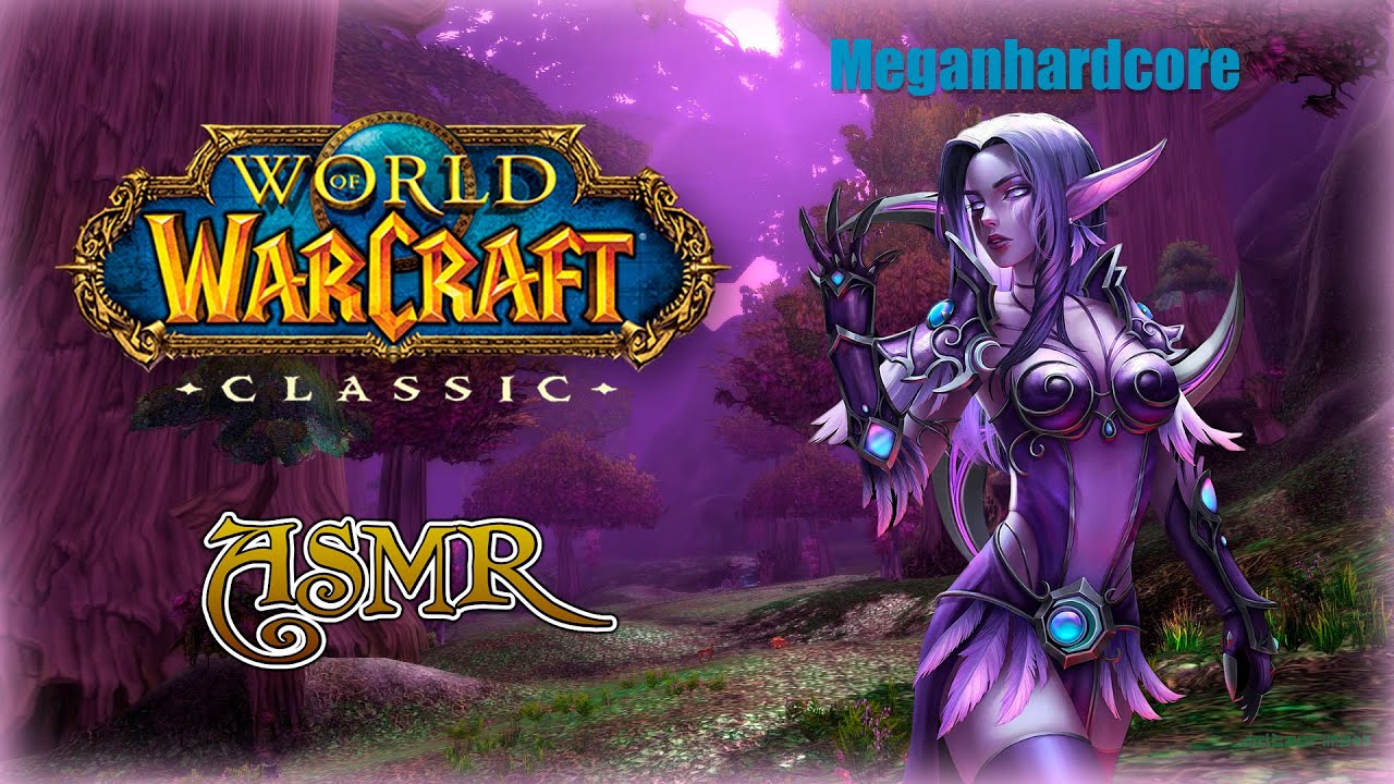 ASMR Relaxing Questing in Night Elf Starting Zone 🌿 World of Warcraft ...