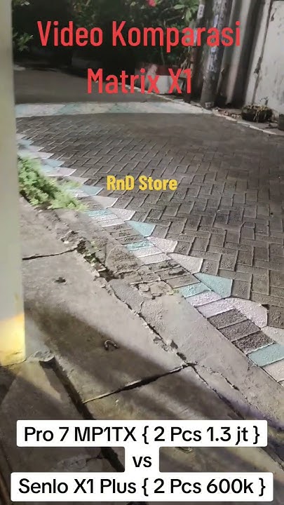 MP1TX by Pro 7 harga 1.3jt vs X1 Plus by Senlo harga 600k || Tidak selamanya harga membawa ...