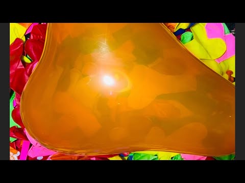 Unbox Rainbow 🌈 Balloon 🎈 | Blow & Pop FUN |#satisfying #asmrsounds 